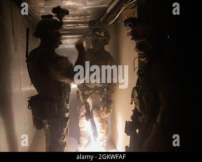 Norwegian Soldiers from Task Force Viking, prepare to conduct movement ...