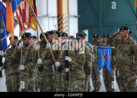 Col. John Broam, commander of the 12th Combat Aviation Brigade, suits ...