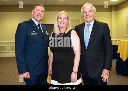 Left to Right. Col Sir John Hunt (of Everest Fame), Mr. Alan Derek ...
