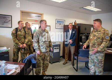 U.S. Army Brig. Gen. Eric Strong, Combined Land Forces Component ...
