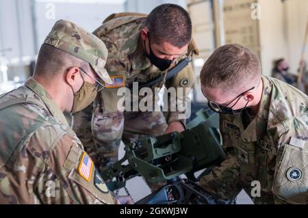 Staff Sgt. Ephraim Saffir, an observer coach/trainer for 3rd Brigade ...