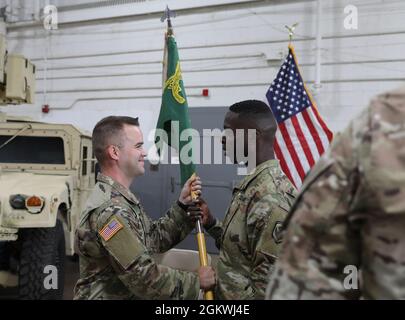 U.S. Army 1LT Fatima Aguilar, Commander, 328th military Police Company ...