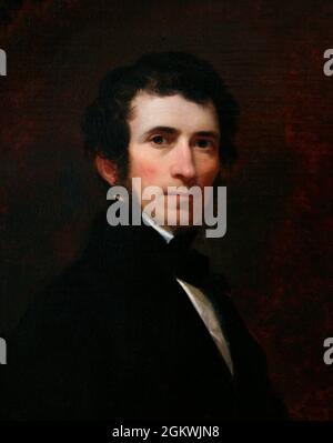 Self-portrait by Asher Brown Durand Stock Photo - Alamy