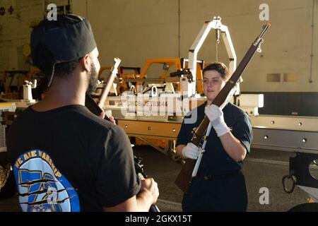 Boatswain's Mate Seaman Lucille Duncan, left, from Weston, West ...