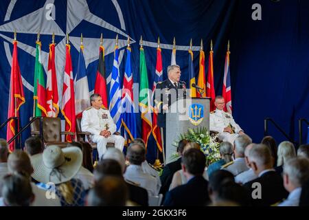 NORFOLK, Va. (July 15, 2021) – Fleet Command Master Chief Huben ...