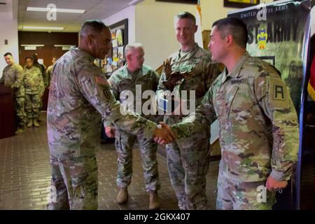 U.S. Army Gen. Michael X. Garrett, commanding general of the U.S. Army ...