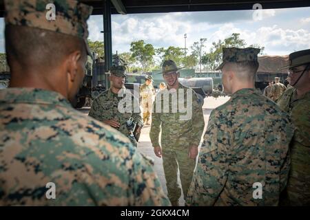 U.S. Army Lt. Col. Edward Isom from the 678th Air Defense Artillery ...