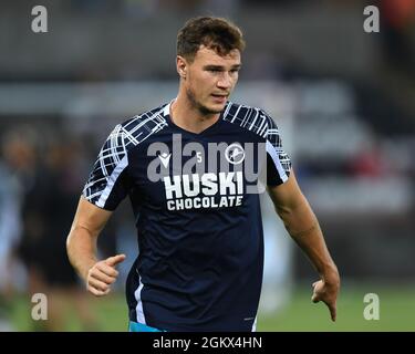 Jake Cooper #5 of Millwall during the game Stock Photo - Alamy