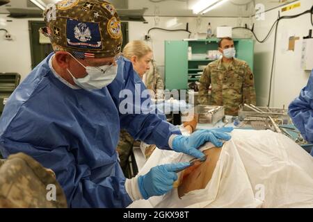 Lt. Col. Robert Steckler, a general surgeon with the 479th Medical ...