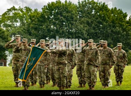 U.S. Army Reserve Col. Franklin J. Estes, incoming commander for the ...
