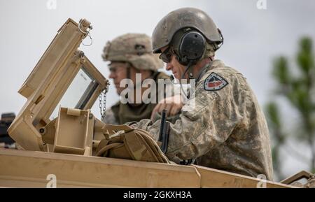 A U.S. Army Master Gunner Instructor, assigned to 3rd Squadron, 16th ...
