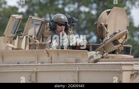 A U.S. Army Master Gunner Instructor, assigned to 3rd Squadron, 16th ...