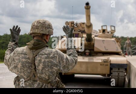 A U.S. Army Master Gunner Student, assigned to 3rd Squadron, 16th ...