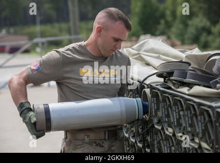 A U.S. Army Master Gunner Instructor, assigned to 3rd Squadron, 16th ...