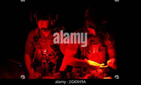 Special Operations Forces Medical Element (SOFME) members assigned to ...