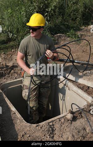 Airmen from five different Engineering Installation Squadrons including ...