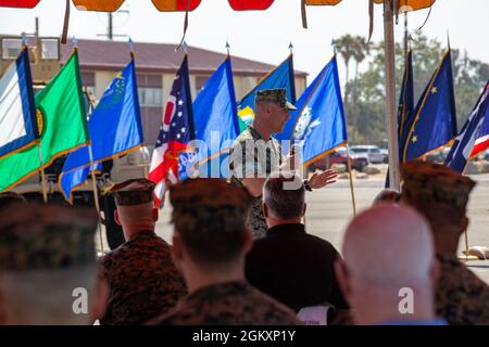 U.S. Marine Corps Col. Sean Dynan, commanding officer of the 15th ...