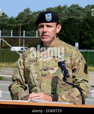 U.S. Army Col. Michael Belenky, commander of the 44th Medical Brigade ...