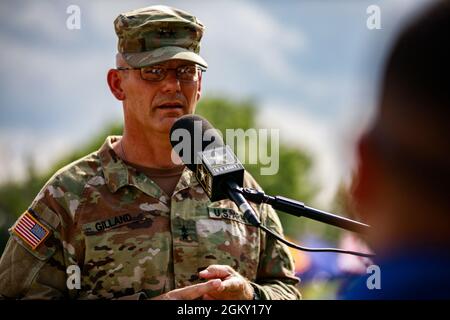Maj. Gen. Steven W. Gilland, incoming deputy commanding general, III ...