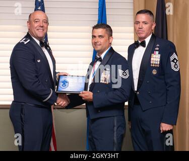 Chief Master Sgt. Jason Shaffer, 88th Air Base Wing command chief, and ...