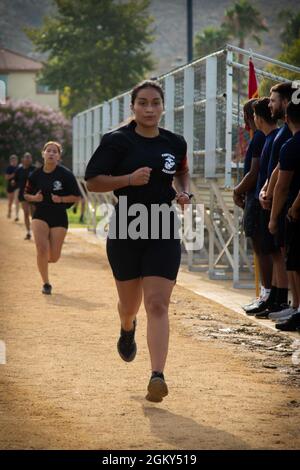A U.S. Marine Corps poolee with Recruiting Substation Nampa, Recruiting ...