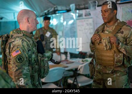 Brig. Gen. John Hafley, the deputy commanding general-operations for ...