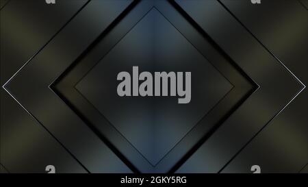 Steel 3d render sheet with technological lines. Chrome plated gradient ...