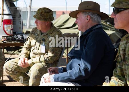 Australian Army Lt. Col. Steve Pata, Chief of Staff Land Warfare Centre ...