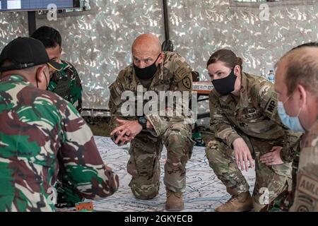 Col. Neal Mayo, commander of Task Force Warrior, meets with soldiers of ...