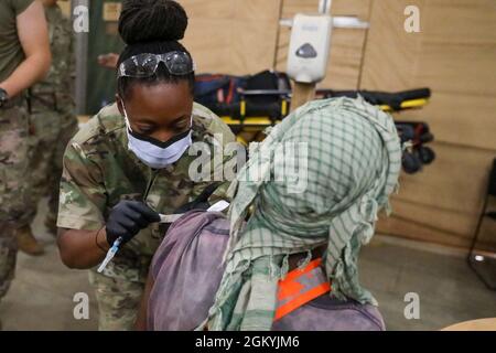 CHABELLEY AIRFIELD, Djibouti - Army Sgt. 1st Class Justin Frogner, from ...