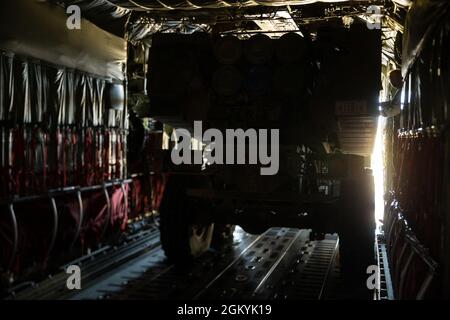 U.S. Marines with 3d Battalion, 12 Marines, 3d Marine Division, deploy ...