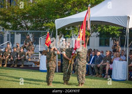 Brig. Gen. Leonard Anderson, incoming commanding general, 4th Marine ...