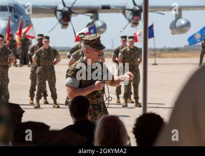 Maj. Gen. Christopher J. Mahoney, the commanding general of 3rd Marine ...