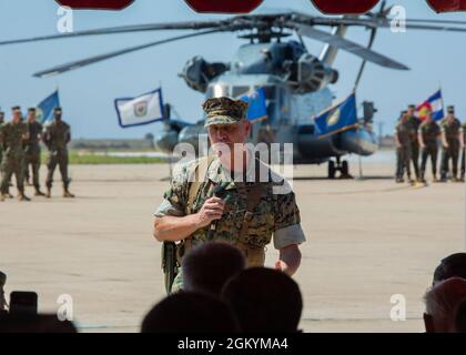 Maj. Gen. Christopher J. Mahoney, the commanding general of 3rd Marine ...