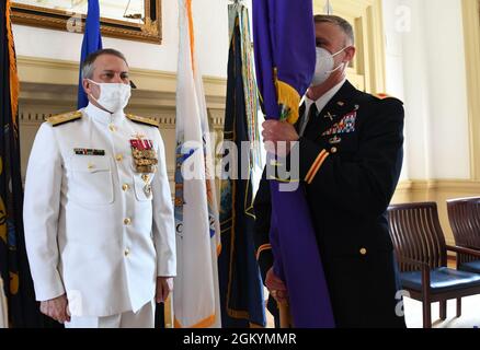 Col. William L. Kirby (Left to right), incoming commander of the 19th ...