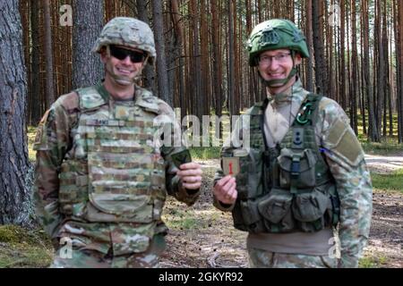 Maj. Nathaniel P. Dams, Executive Officer of 3rd Battalion, 66th ...