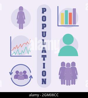 nice population illustration Stock Vector Image & Art - Alamy