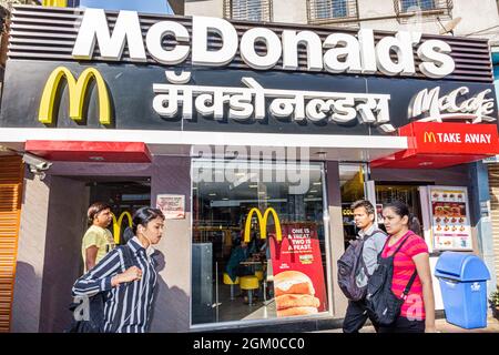 Mcdonald's in India Stock Photo - Alamy