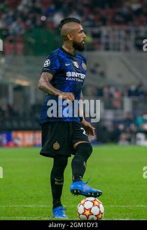 Arturo Vidal (Inter) during the Italian Friendly Match match between ...