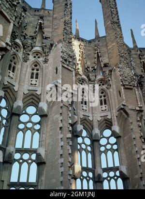 INTERIOR DE LOS ABSIDES. Location: CATEDRAL DE LA ALMUDENA. MADRID ...