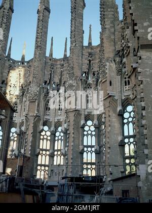 INTERIOR DE LOS ABSIDES. Location: CATEDRAL DE LA ALMUDENA. MADRID ...