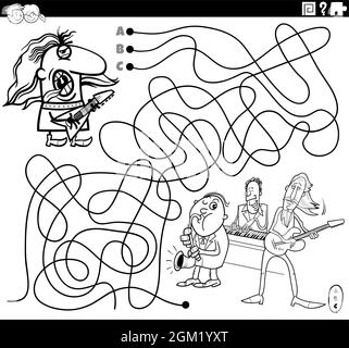 rockman cartoon coloring page Stock Vector Image & Art - Alamy