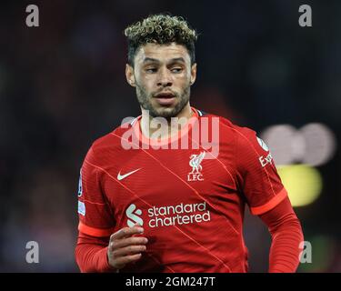 Alex Oxlade-Chamberlain (15) of Liverpool during the Premier League ...
