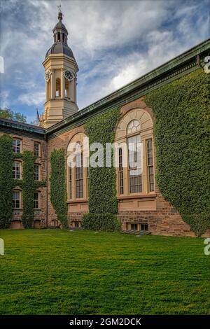 Princeton University Nassau Hall II - Exterior view of Old Nassau ...