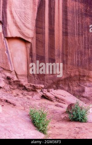 Rock formations found in the Navajo tribal lands of Monument Valley ...