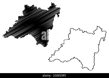 Balaghat district (Madhya Pradesh State, Jabalpur division, Republic of ...
