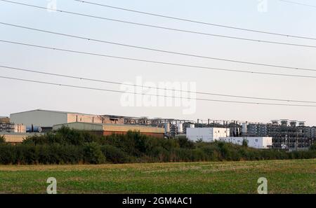 A general view of the National Grid's Electricity National Control ...