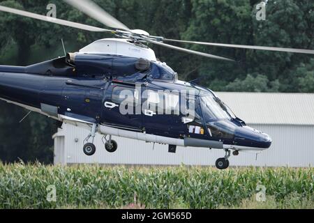 SAS 22 SAS Dauphin helicopter based at Credenhill, Hereford ...