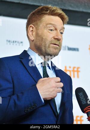 12 September 2021 - Toronto, Ontario, Canada - Kenneth Branagh. 2021 ...