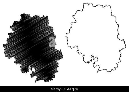 Urban vector city map of Bangalore, India Stock Vector Image & Art - Alamy